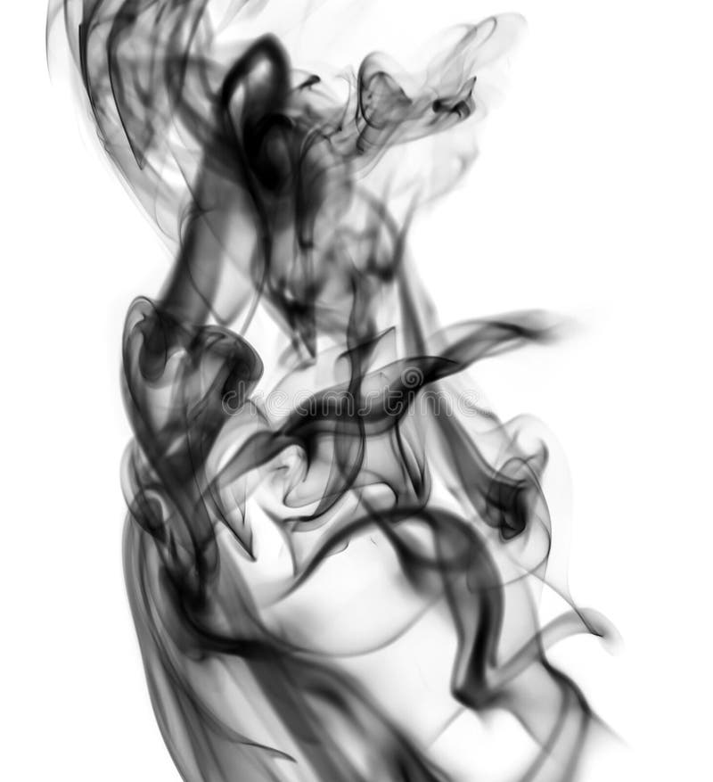 Humo Hermoso En El Fondo Blanco Foto de archivo - Imagen de geométrico ...