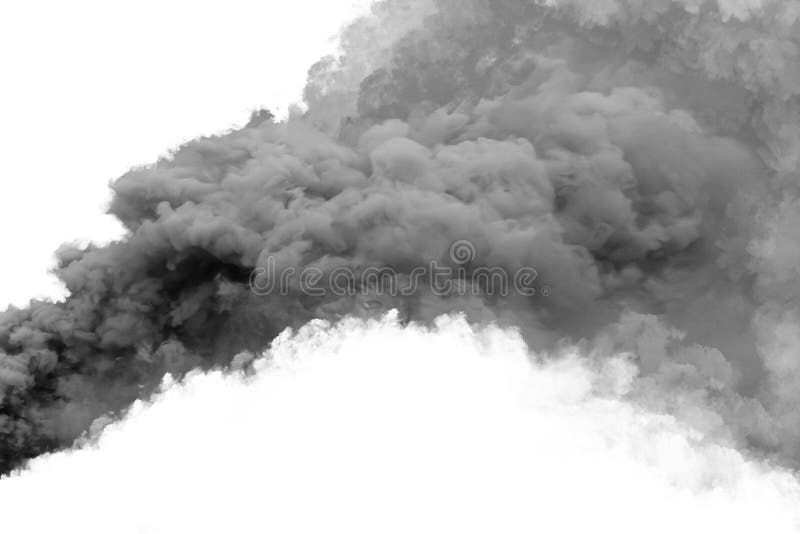 Humo negro foto de archivo. Imagen de actual, turbulencia - 1865658