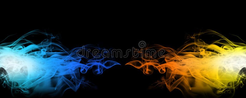 Humo rojo y azul imagen de archivo. Imagen de burning - 61787221