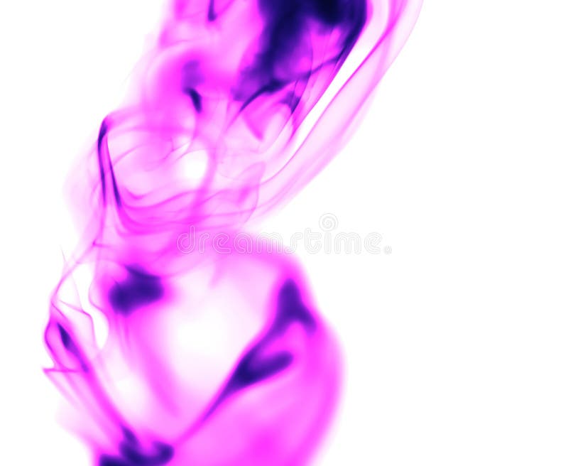 Humo Rosado En El Fondo Blanco Foto de archivo - Imagen de blanco ...
