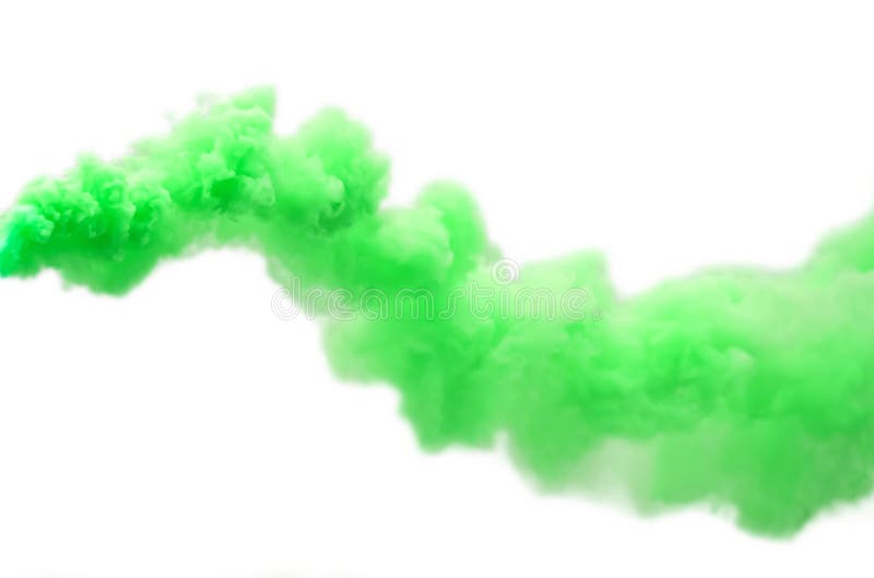 Humo verde imagen de archivo. Imagen de llama, nube - 123084543