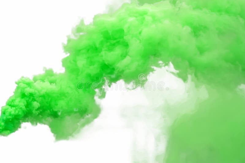 Humo Verde Imagen. Imagen: 102998228