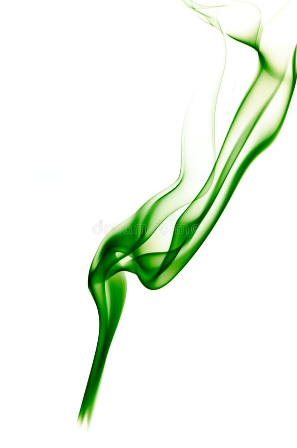Humo verde stock de ilustración. Ilustración de detalle - 8425339