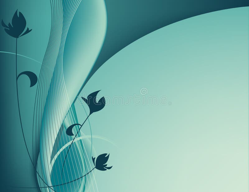 Humor De Primavera Turquesa Ilustración del Vector - Ilustración de ...