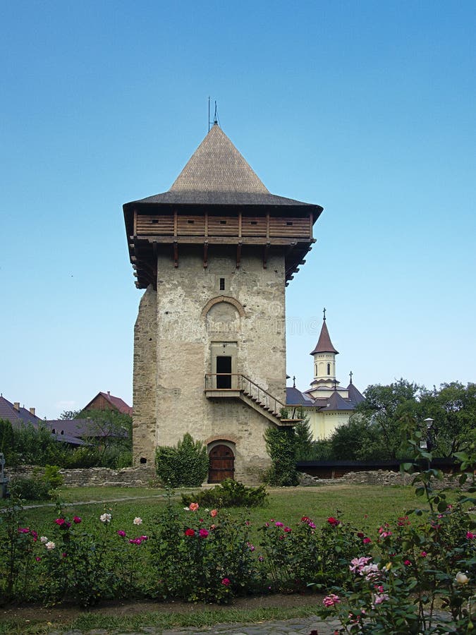 Humor monastery tower stock image. Image of mountains - 58948303