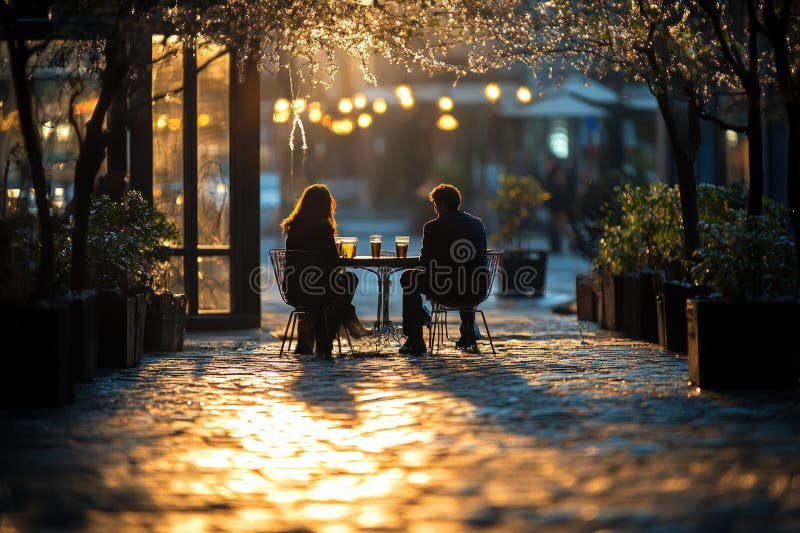 A Humorous Scene of People Commiserating Together, Playful and ...