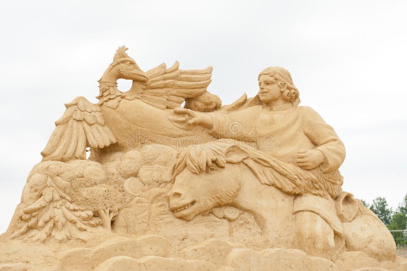 Humpbacked Horse editorial stock photo. Image of lake - 20949913