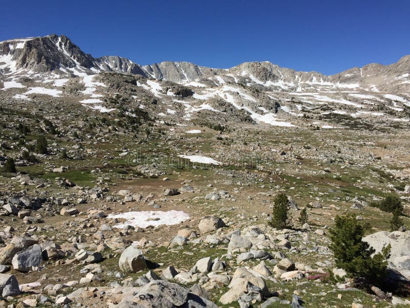 Humphreys Basin Hike To Pilot Knob Stock Photo - Image of range, desert ...