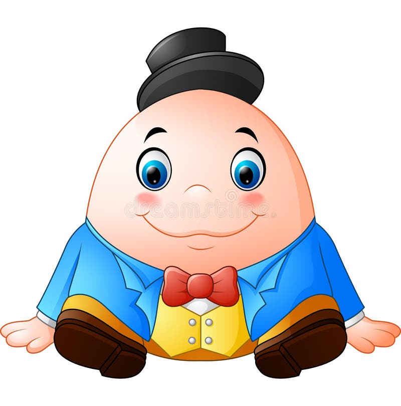 Humpty Dumpty Cartoon Stock Illustrations – 150 Humpty Dumpty Cartoon ...