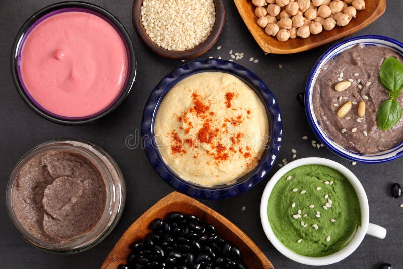 Humus stock photo. Image of vegetarian, fava, snack - 140325458