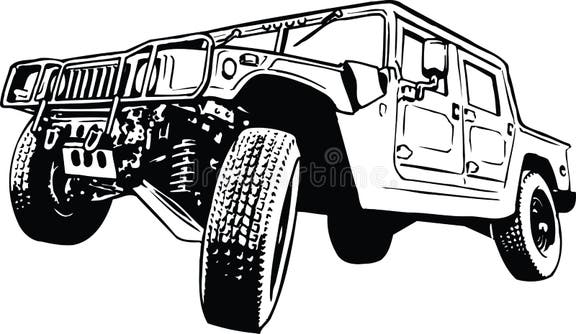 Humvee Stock Illustrations – 472 Humvee Stock Illustrations, Vectors ...