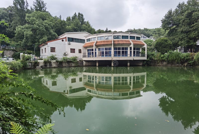 Library of Hunan University, China Stock Image - Image of library ...