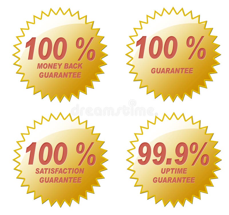 Hundert Prozent vektor abbildung. Illustration von prozent - 345396