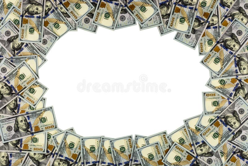Dollar frame stock image. Image of american, empty, financial - 8504837