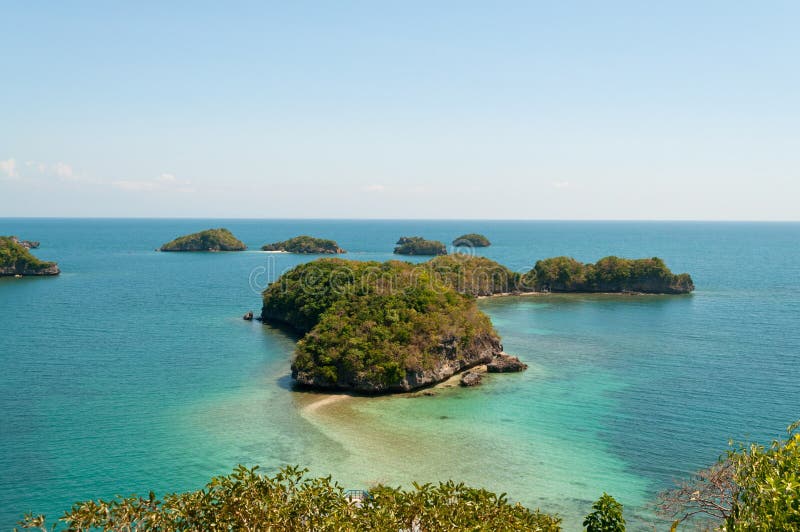 Hundred Islands National Park Stock Photo - Image of coast, philippines ...