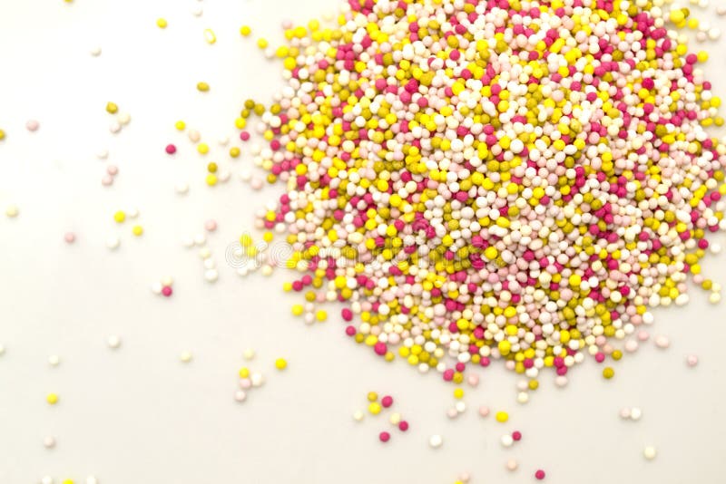 Hundreds and thousands stock image. Image of round, heap - 34708403