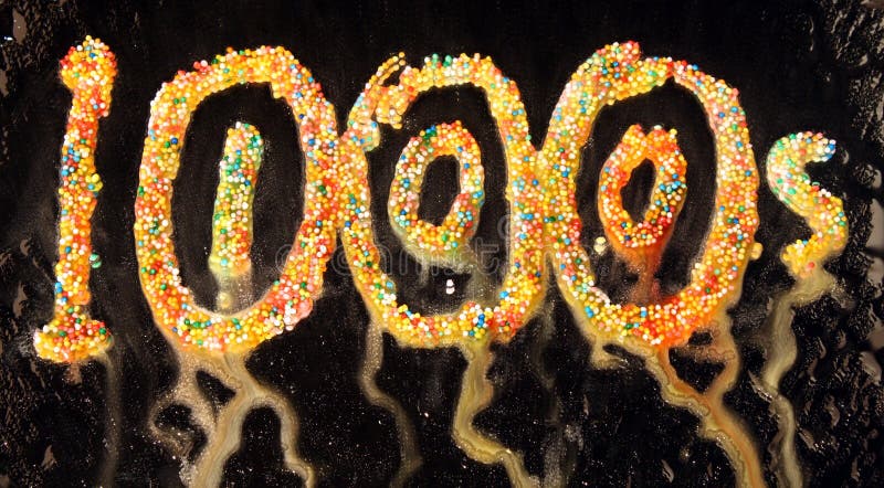 Hundreds and thousands wet stock photo. Image of colours - 12963566