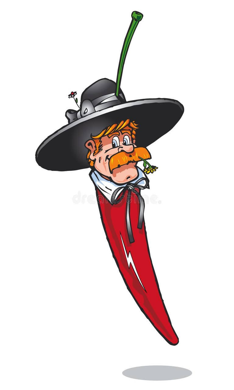 Hot Pepper Man Stock Illustrations – 1,050 Hot Pepper Man Stock ...