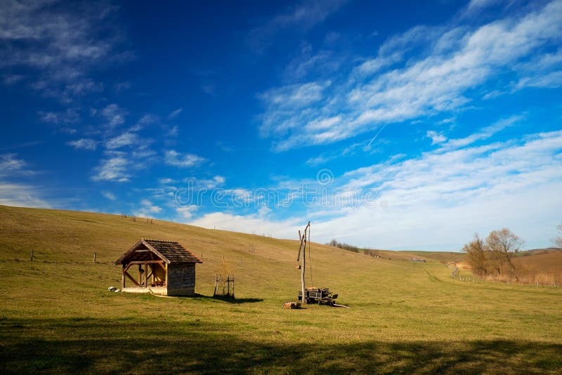 Hungarian Countryside stock image. Image of farming, countryside - 1257897