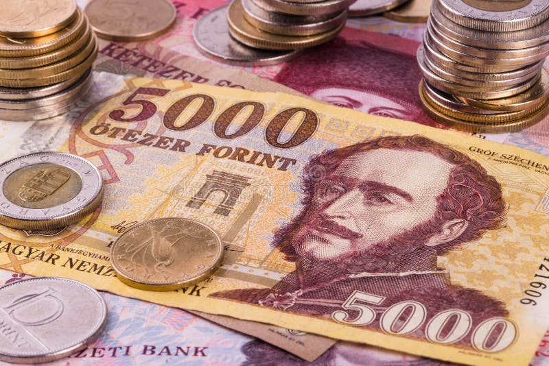 Portrait on Hungarian 200 Forint Bill Stock Photo - Image of mustache ...