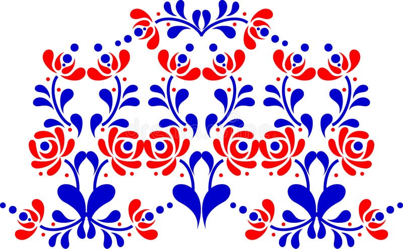 Hungarian folk art stock vector. Illustration of culture - 87960110