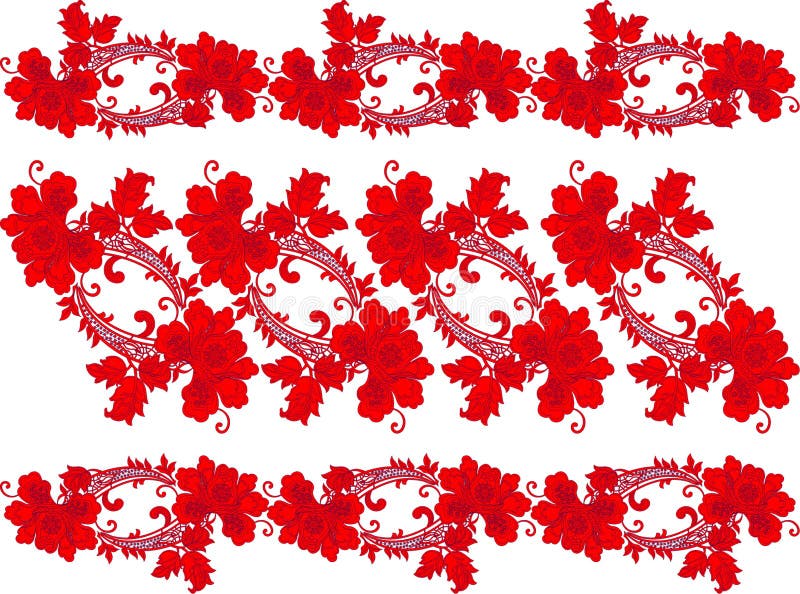 Hungarian folk art stock vector. Illustration of tribal - 93718532