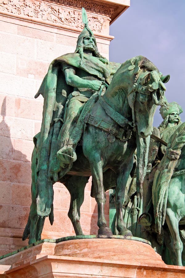 Hungarian king arpad stock image. Image of magyar, power - 26918699