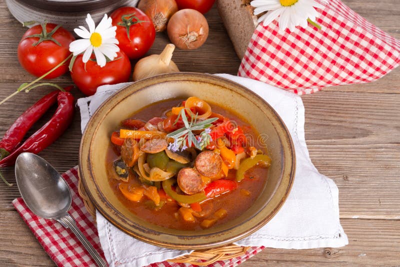 Hungarian Lecho stock photo. Image of appetizer, healthy - 31806212