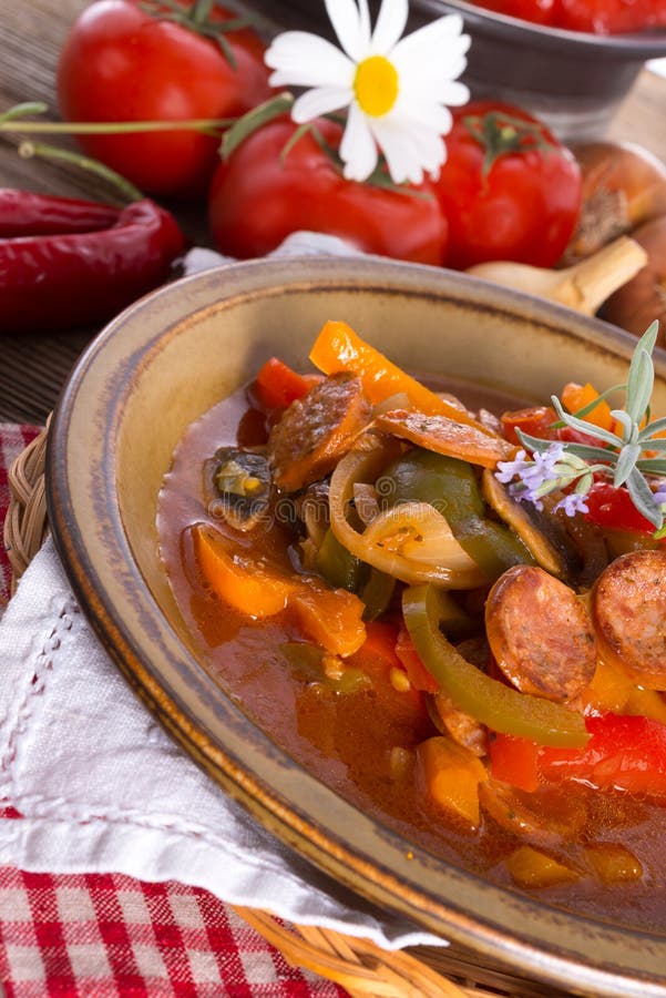 Hungarian Lecho stock photo. Image of food, nourishment - 31870850