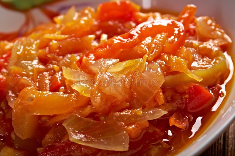 Hungarian Lecho stock image. Image of culinary, letscho - 36060427