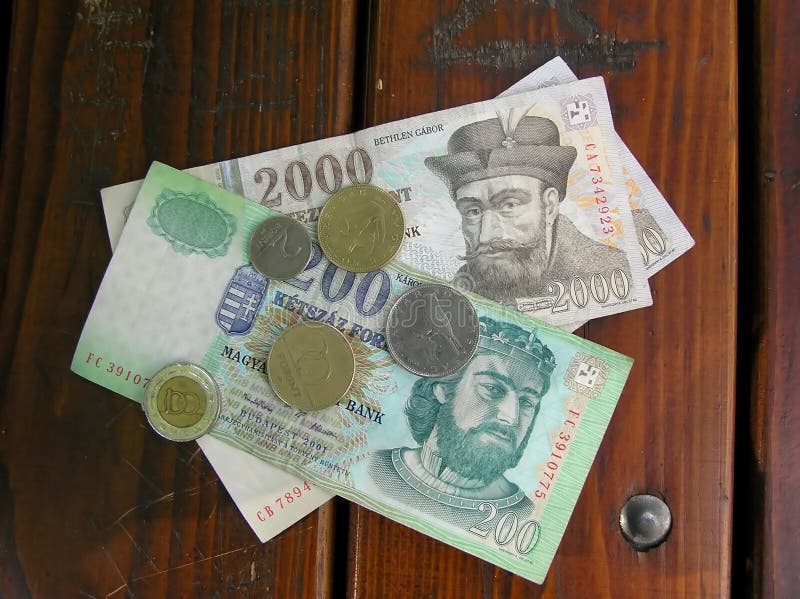 Hungarian money stock photo. Image of exchange, bank, economy - 3199100