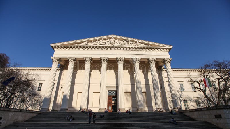 Hungarian National Museum in Budapest (Hungary) Editorial Photo - Image ...