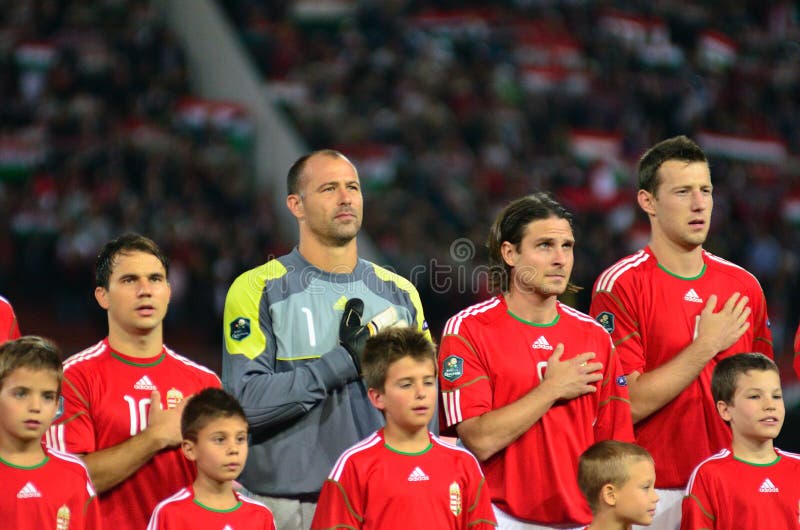 Hungarian Football Fans in Romania-Hungary Editorial Stock Image ...