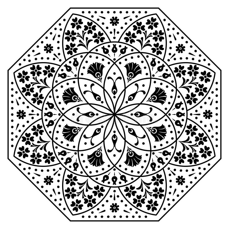 Hungarian Octagon Elements Stock Illustrations – 5 Hungarian Octagon ...