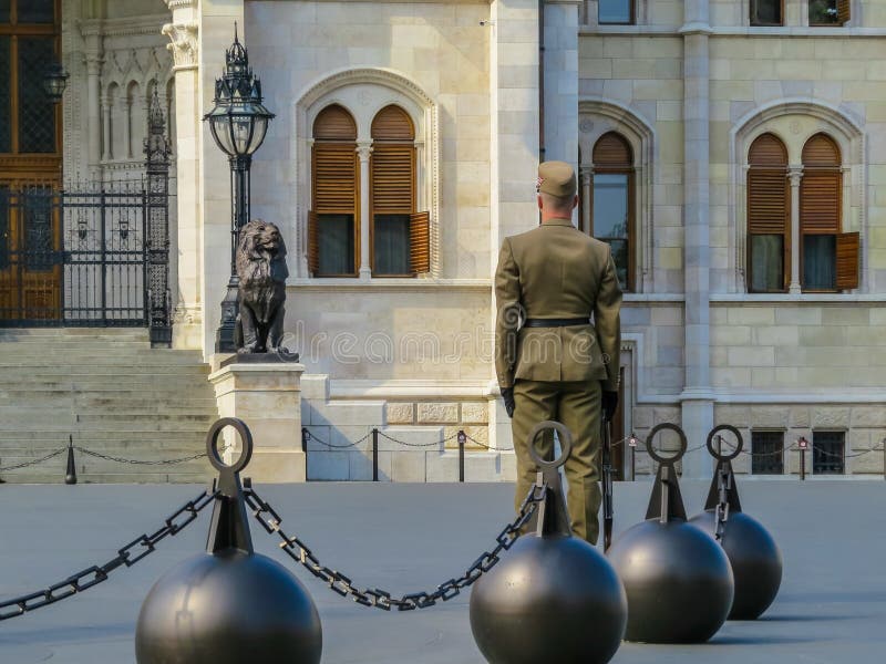 Soldier Standing Guard in Horse Guards in London Editorial Image ...