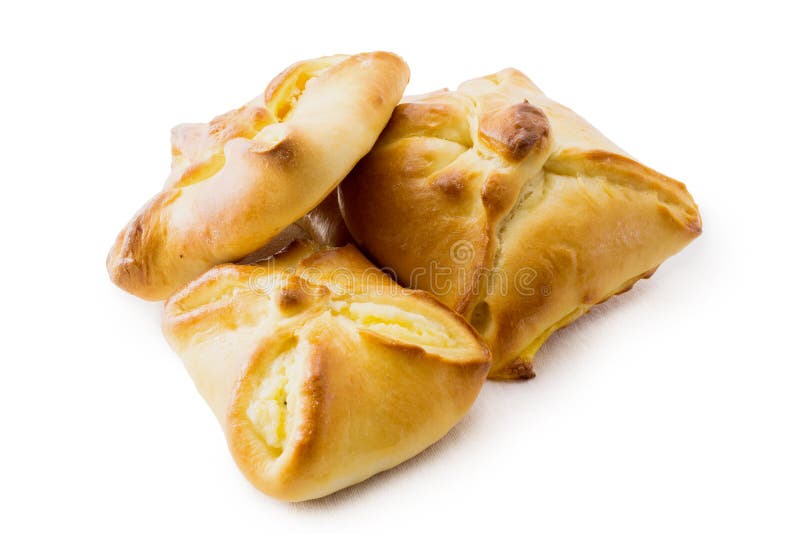 Hungarian Sweet Cheese Pockets Stock Image - Image of common, dough ...