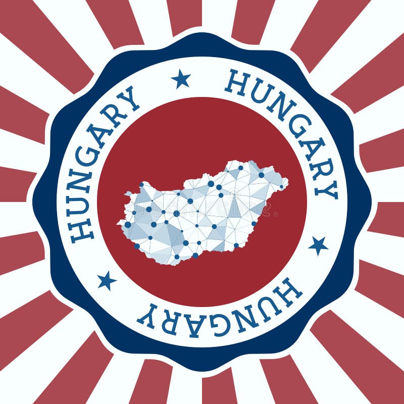 Hungary Badge. stock vector. Illustration of infographic - 218929123