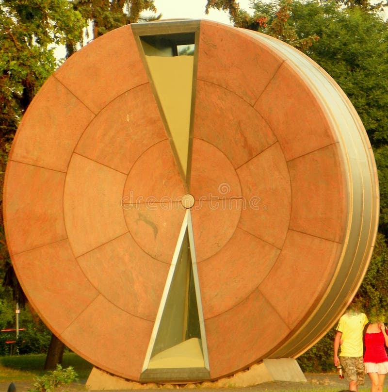 Hungary, Budapest, Biggest Hourglass of the World Editorial Stock Image ...