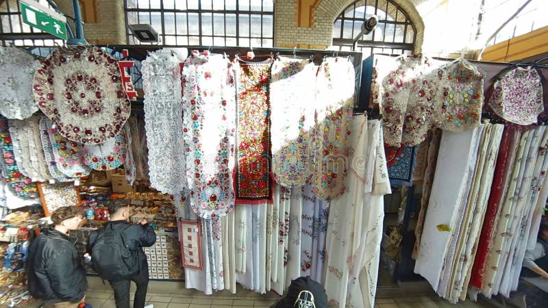 Hungary Budapest Spice Market Along Rhine River and Danube River ...