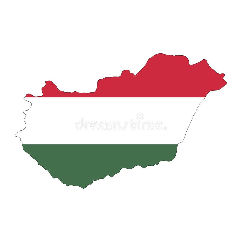 Hungary Map White Background Stock Illustrations – 1,706 Hungary Map ...