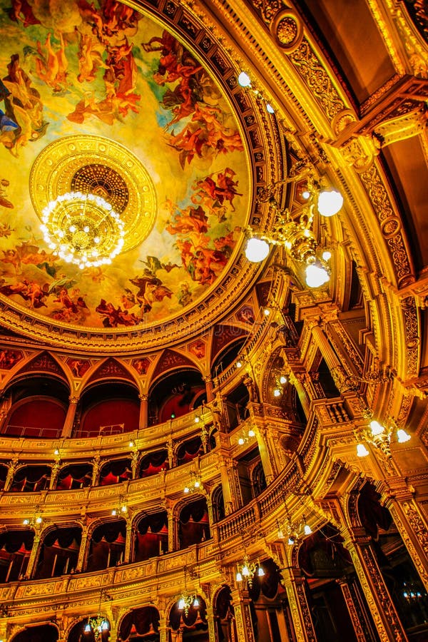 Hungary National Opera editorial photo. Image of architecture - 272313436