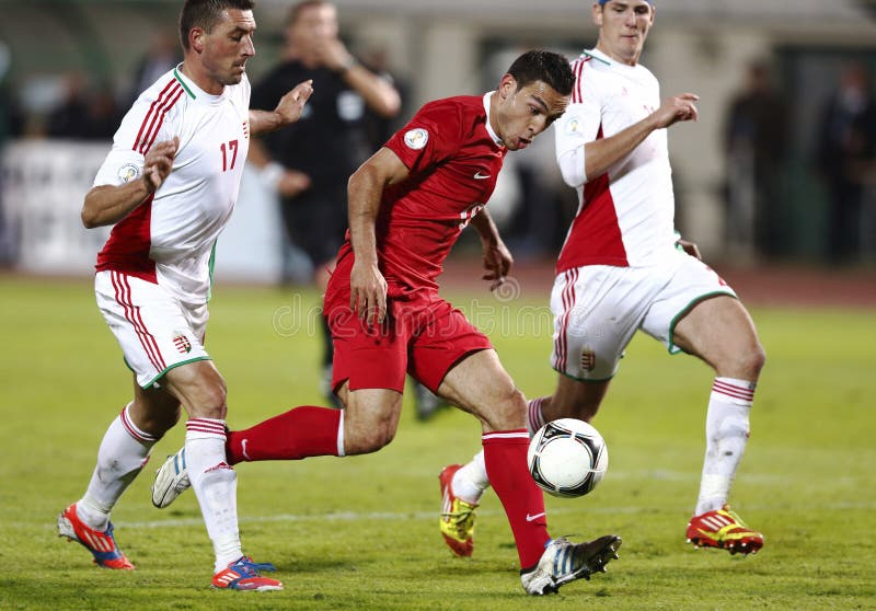 Hungary vs. Turkey 3:1 editorial stock photo. Image of game - 27187378