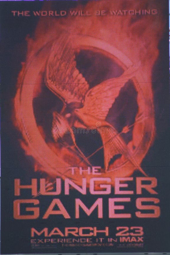 Hunger Games sign editorial stock photo. Image of hunger - 23840798