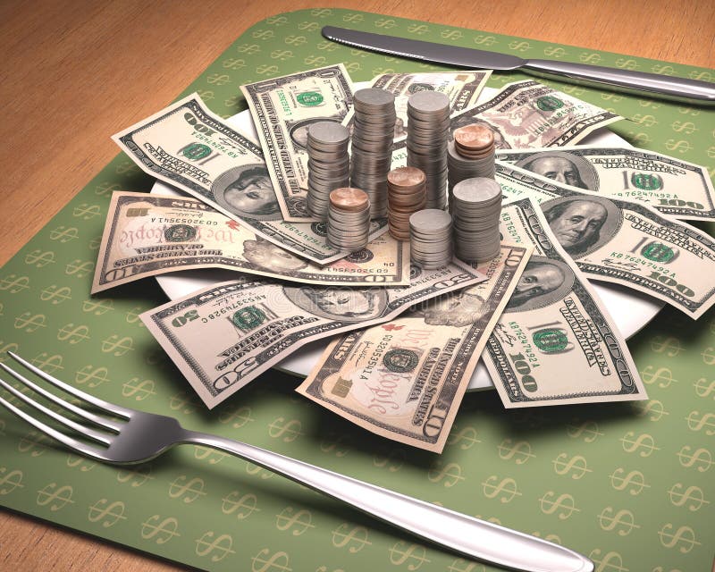 Dinner Pay Money Stock Illustrations – 285 Dinner Pay Money Stock ...