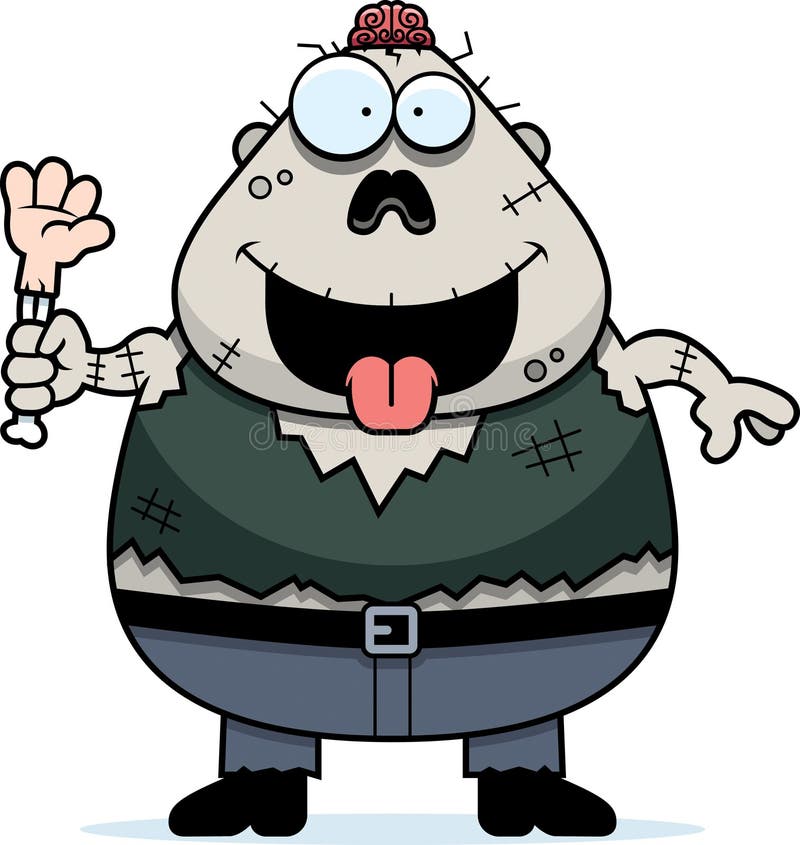 Cartoon Brain Eating Stock Illustrations – 228 Cartoon Brain Eating ...