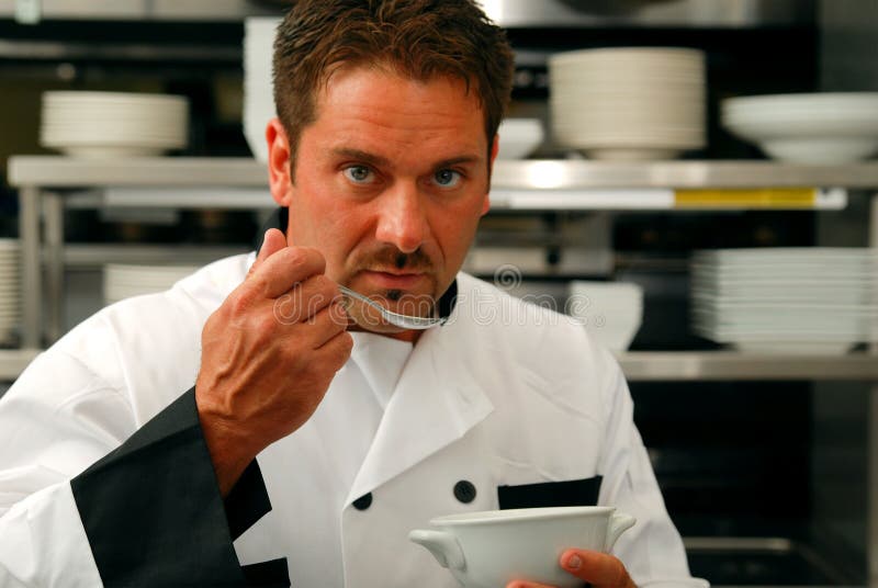 Hungry chef stock image. Image of delicious, healthful - 11306161