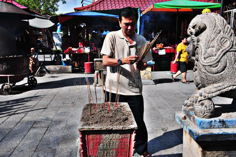 Hungry Ghost Prayer editorial image. Image of islam, culture - 16259400