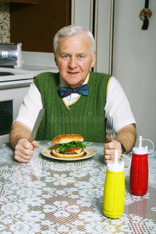 Hungry Man stock image. Image of portrait, hunger, mouthwatering - 4100727