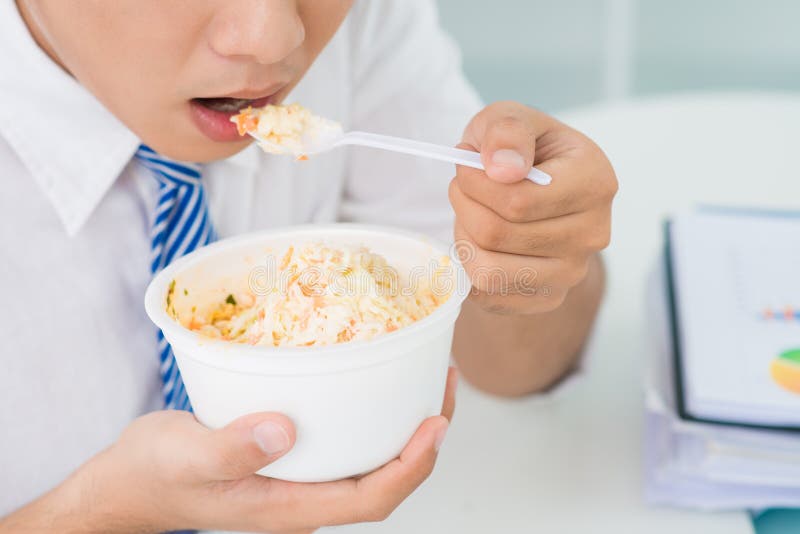 Hungry manager stock image. Image of cabbage, macro, dinner - 29337389