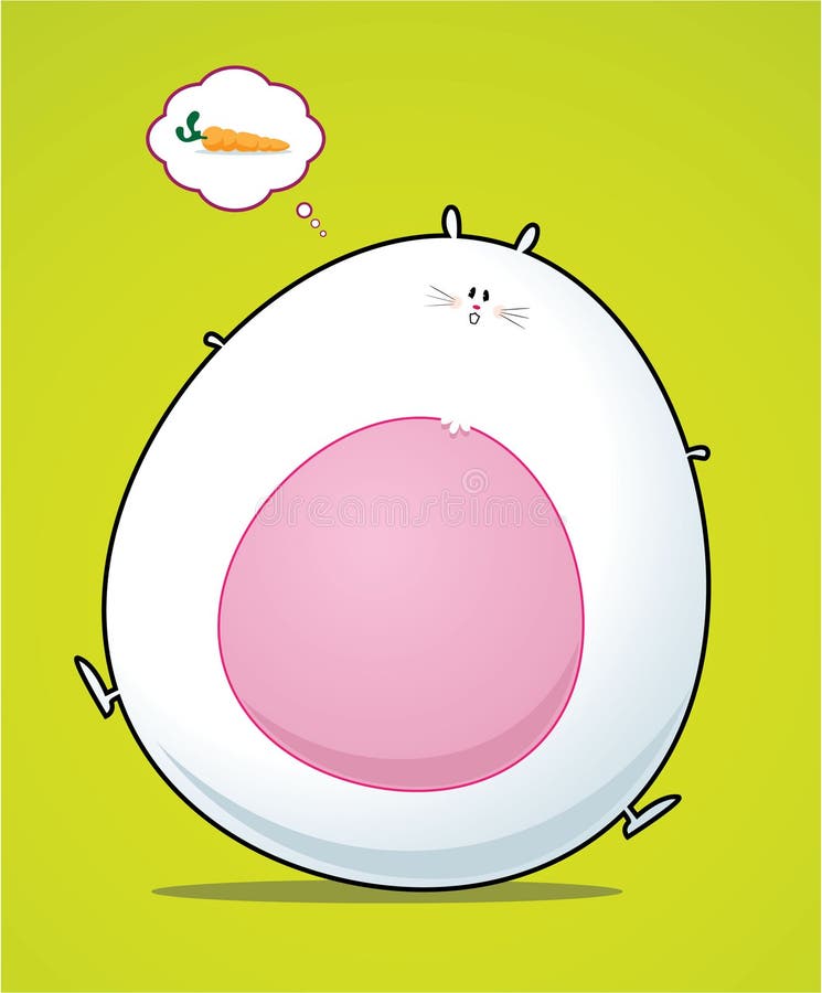 Always Hungry stock vector. Illustration of rabbit, manga - 126375029